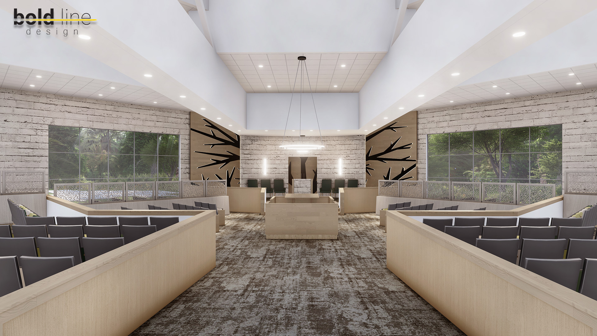 BOLD LINE DESIGN – C – ETZ CHAIM SANCTUARY SYNAGOGUE CAMPUS – bold line ...